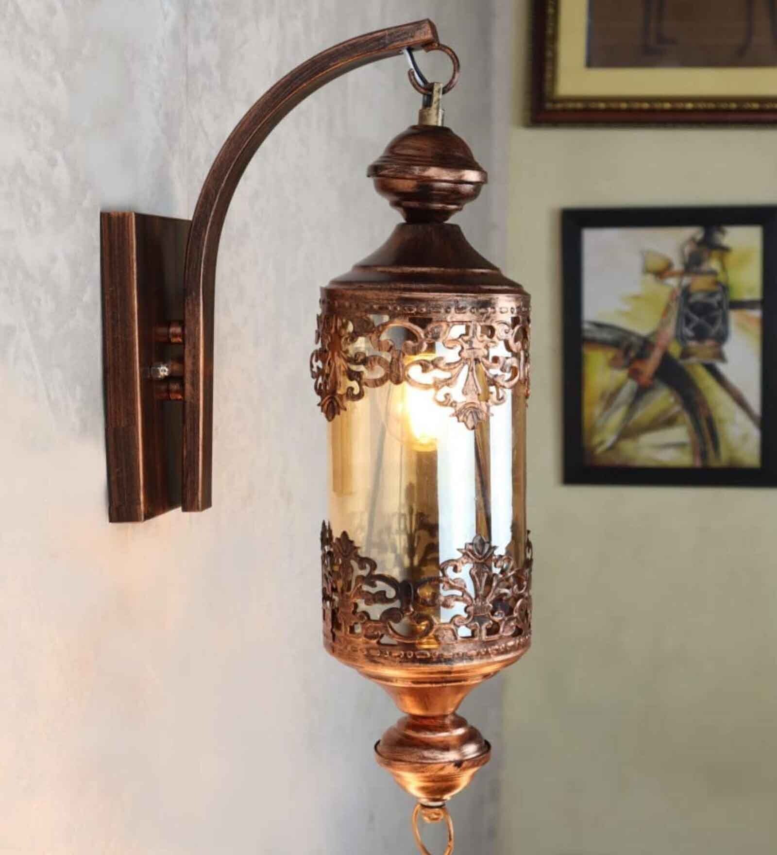 Buy Alper Copper Iron Wall Sconces by HOMES ELITE at 29% OFF by HOMES ...