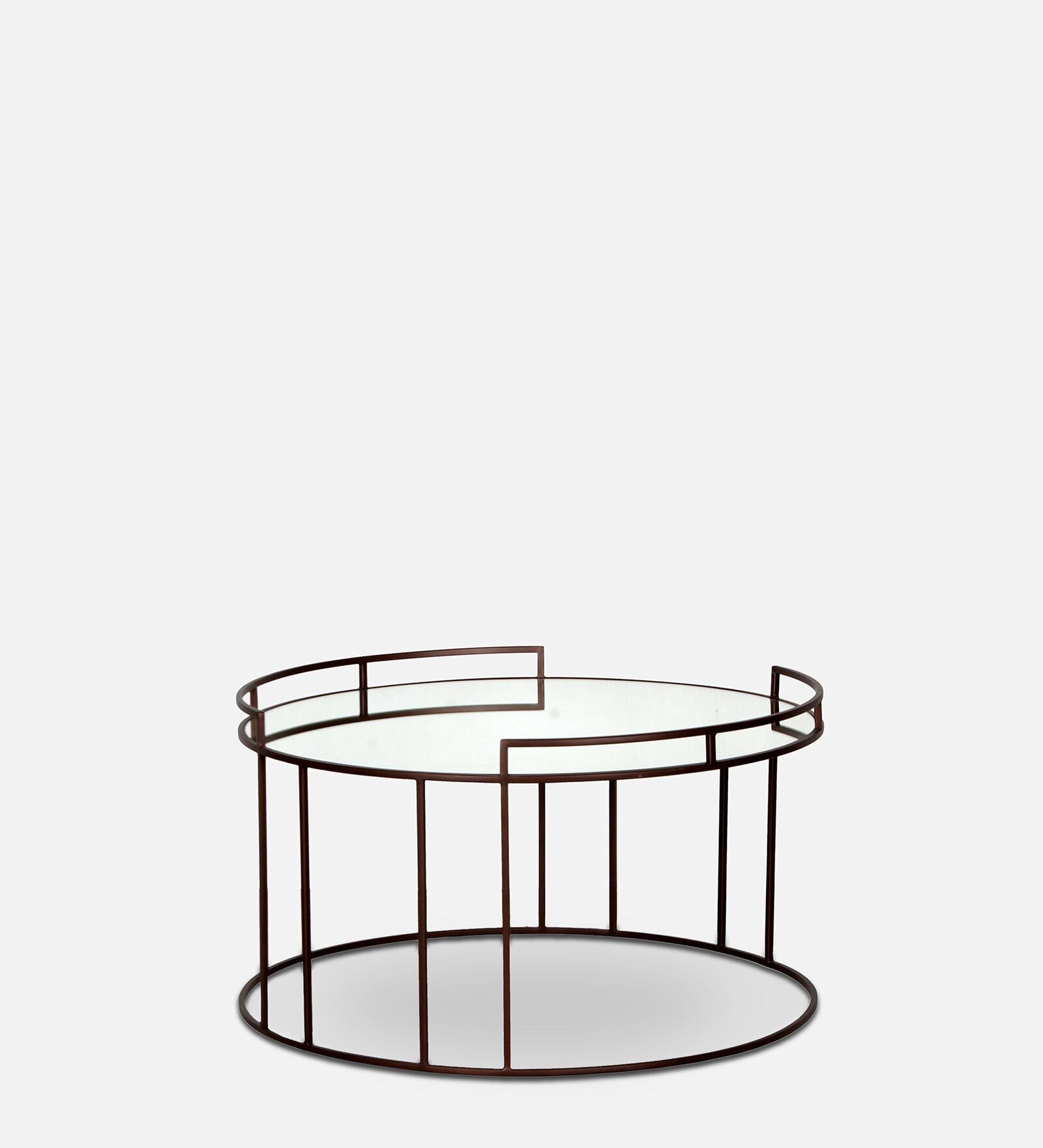 Buy Meylon Coffee Table in Bronze Finish at 7% OFF by Claymint | Pepperfry