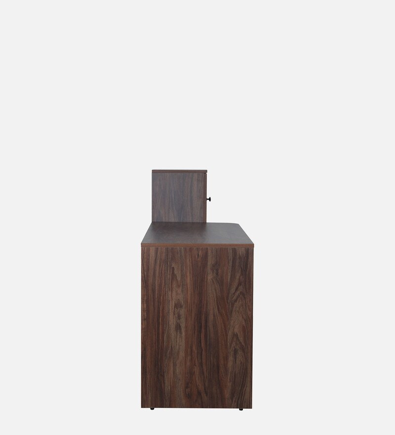 Buy Melania Writing Table In Natural Walnut Colour By Casacraft Online ...