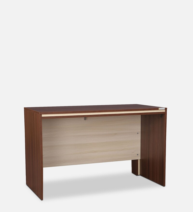 Buy Merit 3 Feet Office Table in Walnut Regato Finish by Hometown ...