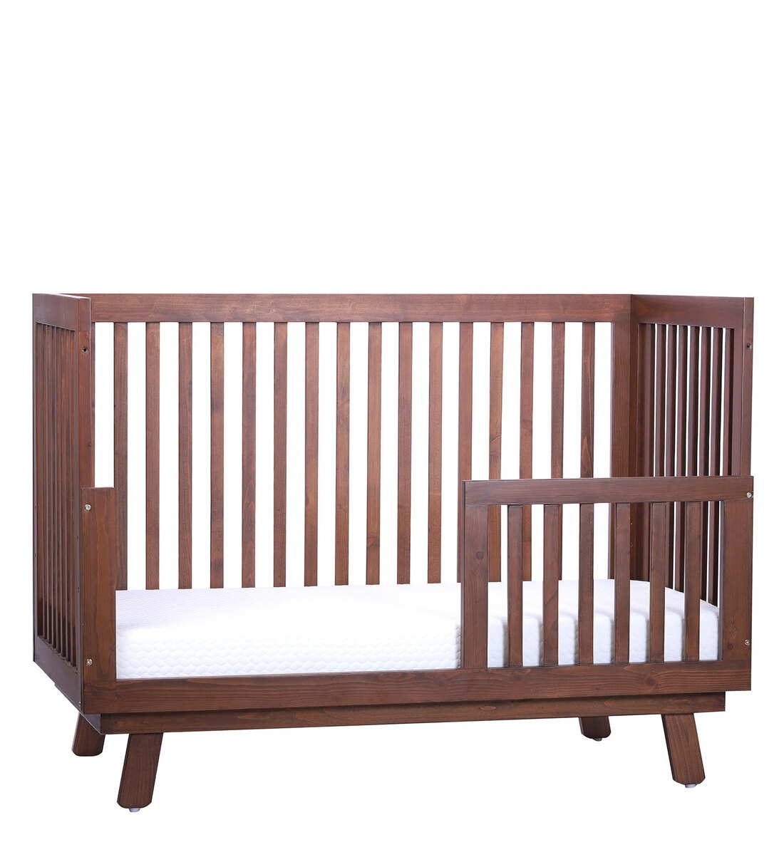 Buy Mia 3 In 1 Baby Crib In Brown Colour By Abracadabra Online - Cribs ...