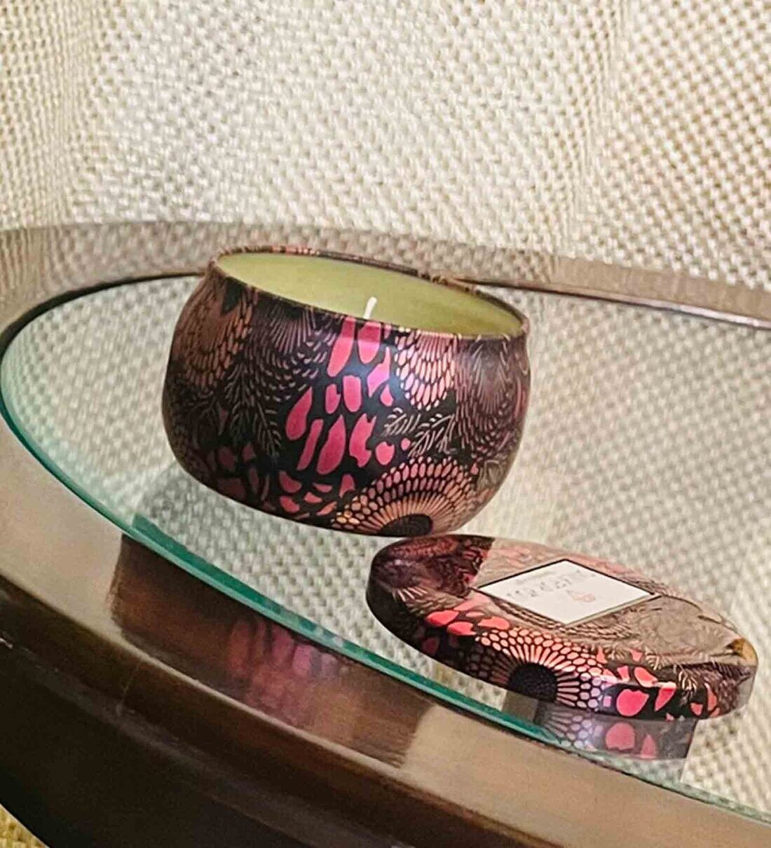 Buy Milk Rose Aroma Red Tin Scented Jar Candle at 20% OFF by CRAFX ...