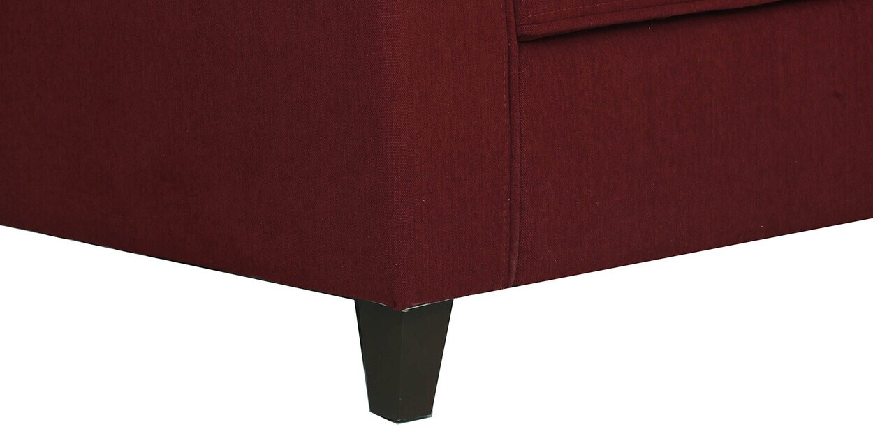 Buy Miranda Fabric 2 Seater Sofa In Garnet Red Colour By Woodsworth ...