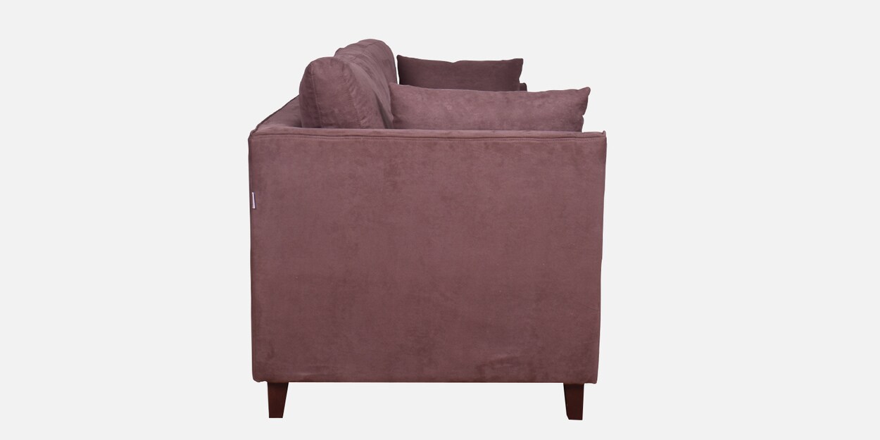 Buy Miranda Fabric 3 Seater Sofa In Coffee Colour By Woodsworth Online ...