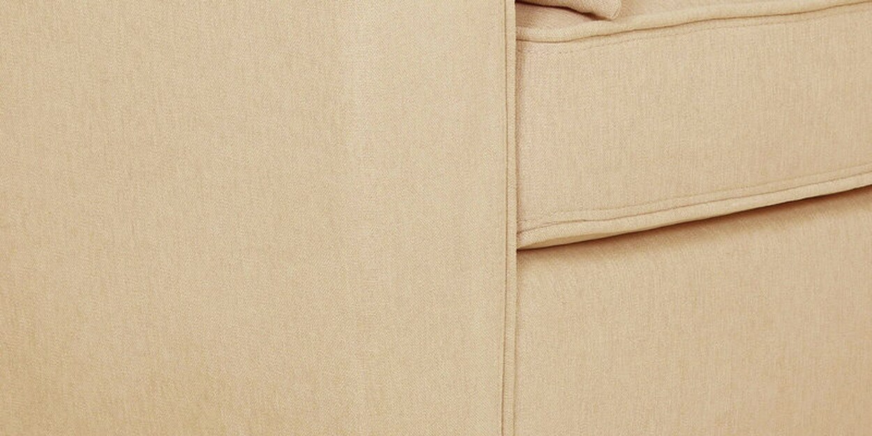 Buy Miranda Fabric 2 Seater Sofa In Beige Colour By Woodsworth Online ...