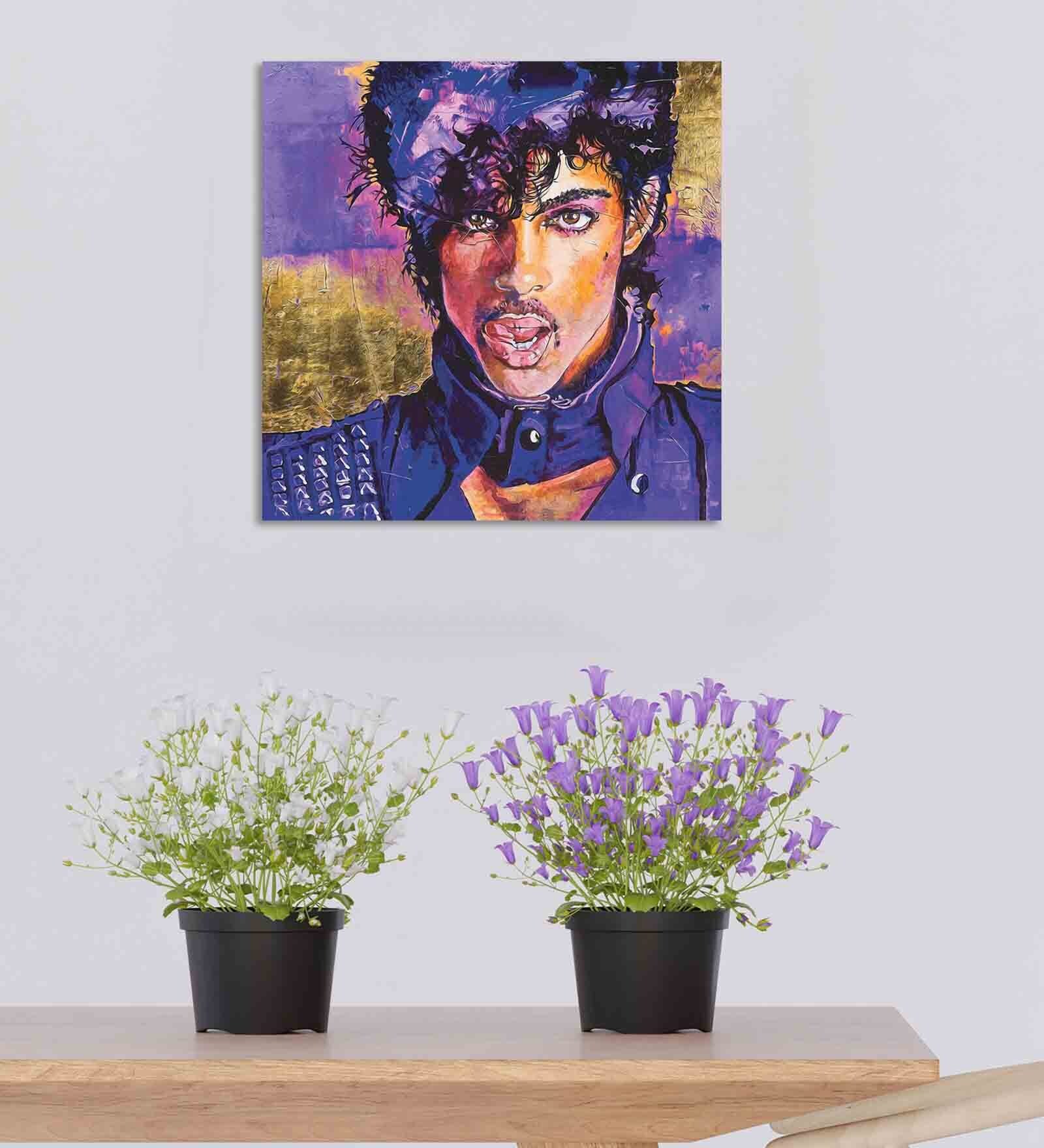 Buy Michael Jackson Orange Teak Wood Canvas Art Print at 26% OFF by Da ...