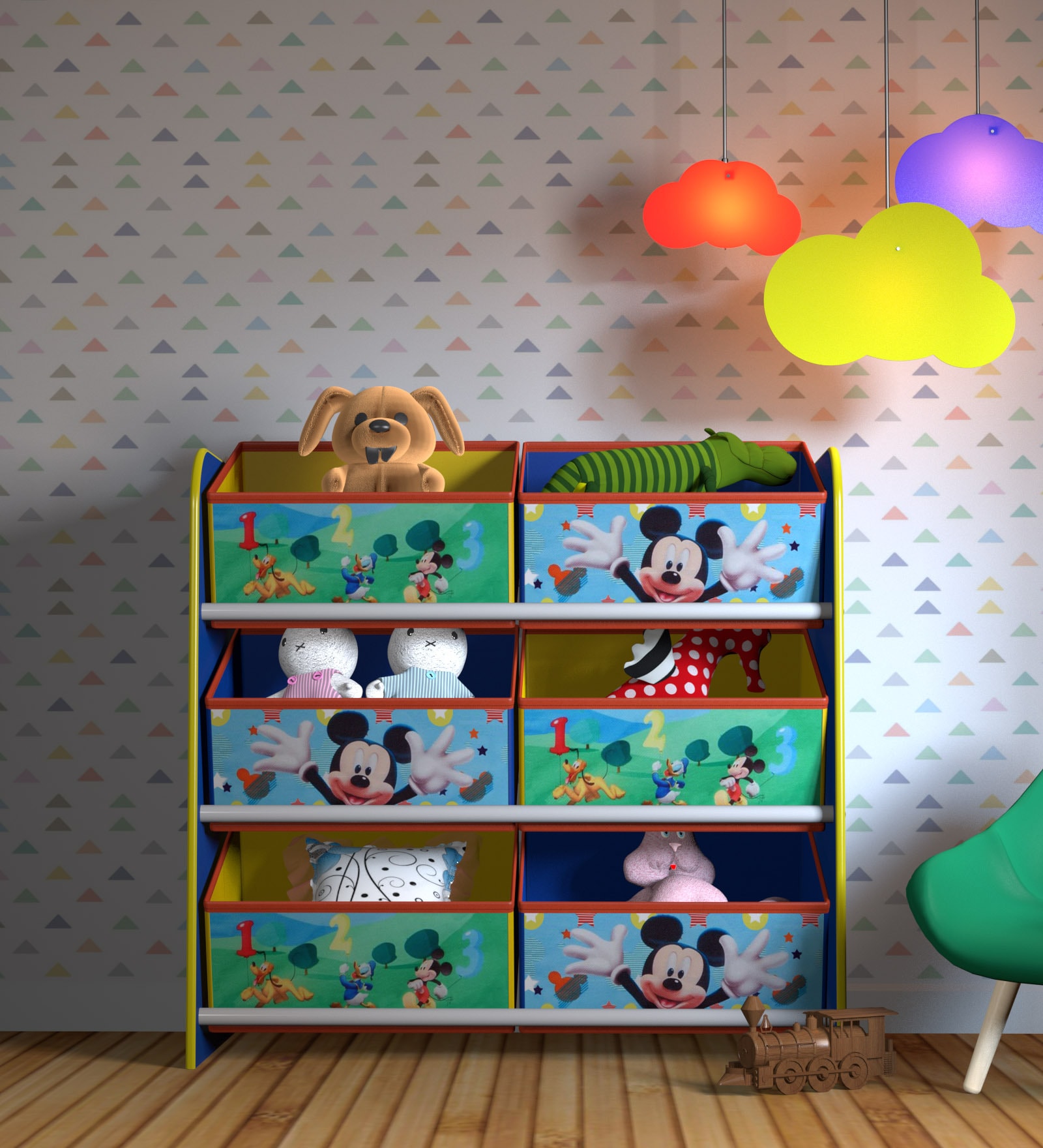 Buy Mickey Mouse Kids' Storage Unit at 15% OFF by Cot & Candy | Pepperfry