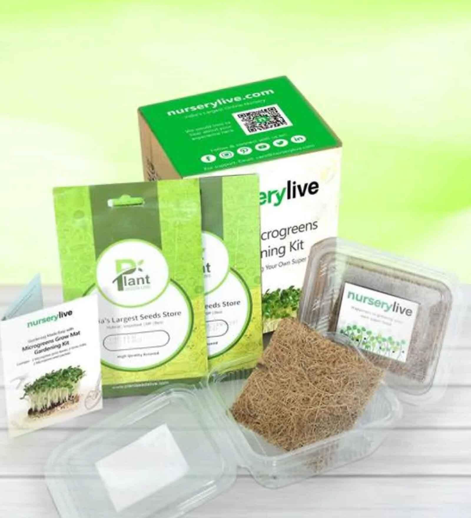 Buy Microgreens Grow Mat Gardening Kit by Nurserylive at 7% OFF by ...