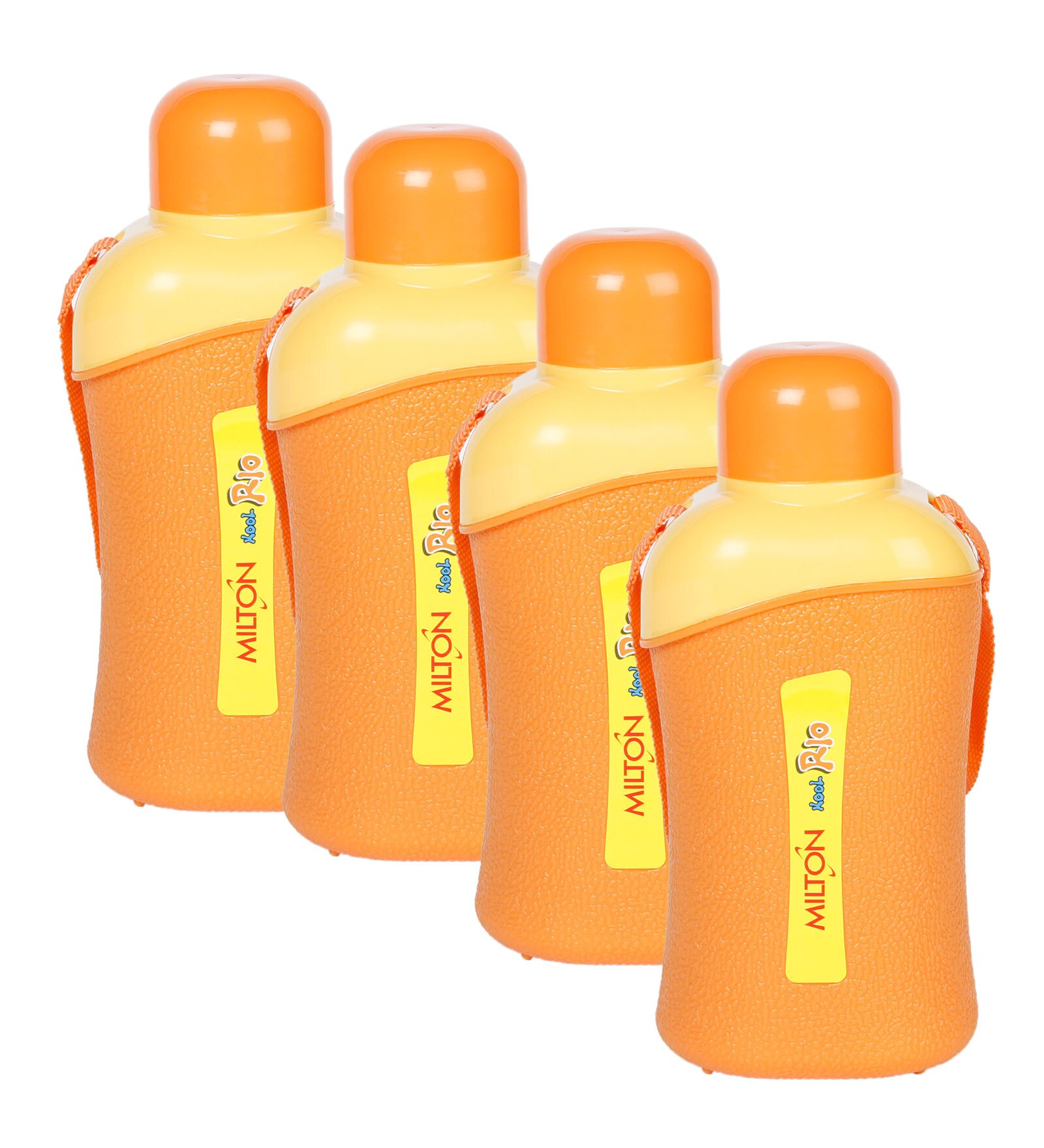 Buy Plastic Orange 1000 ML Bottle- Set of 4 by Milton at 50% OFF by ...