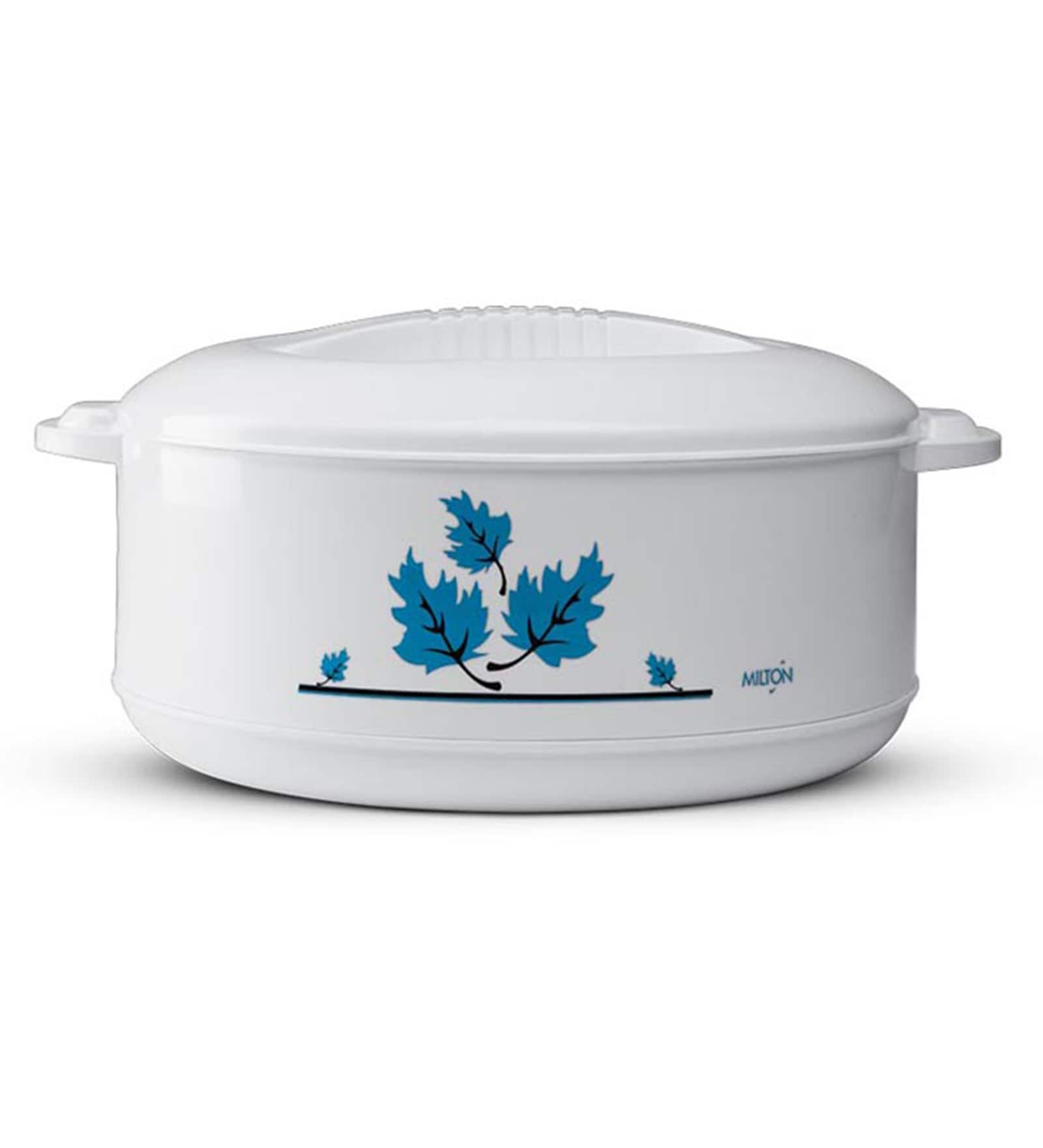 Buy Milton Orchid White Plastic 1260 ML Casserole at 100% OFF by Milton ...