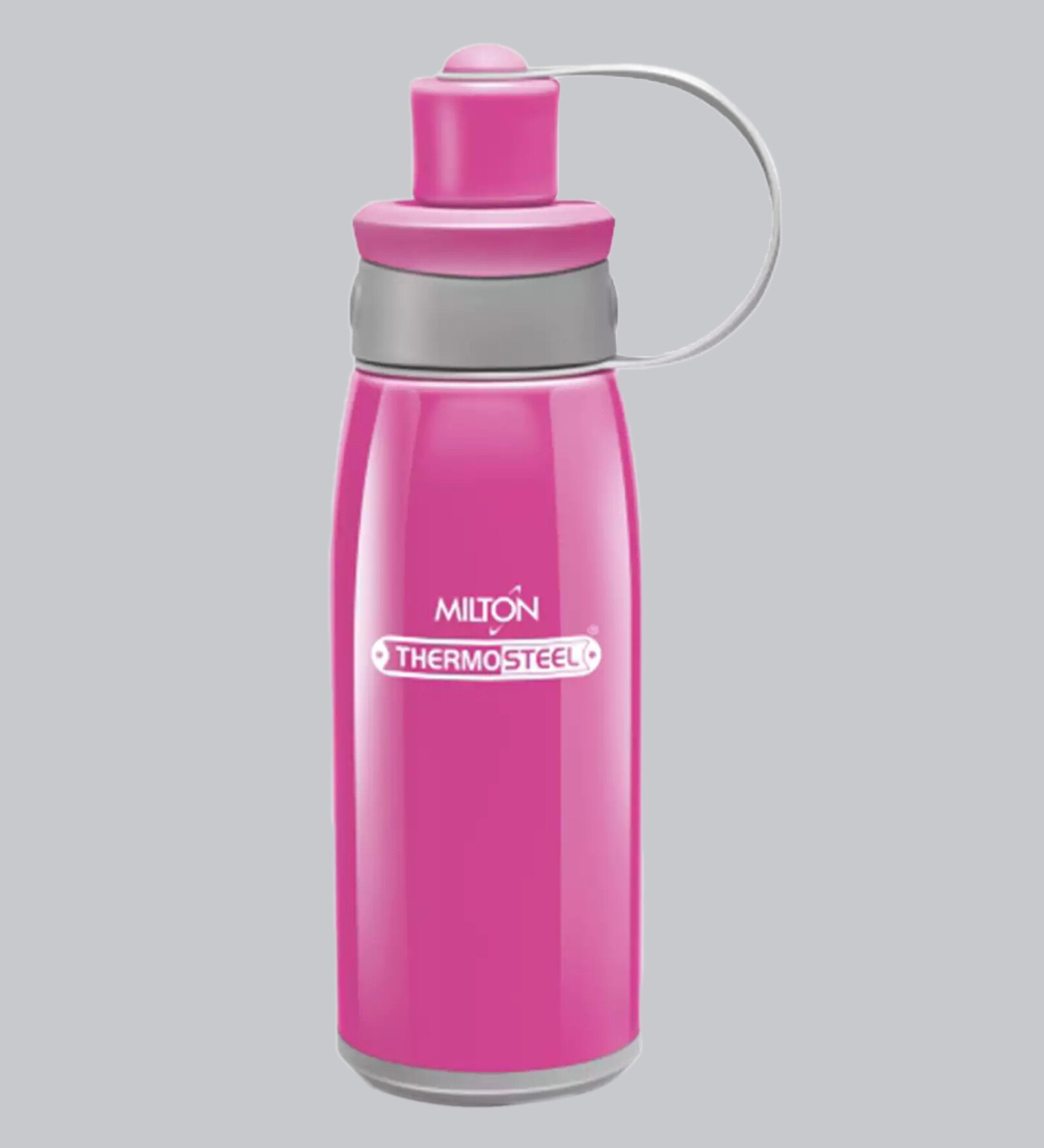 Buy Milton Pink Bravo 400 ML Thermosteel Insulated Sports Water Bottle ...