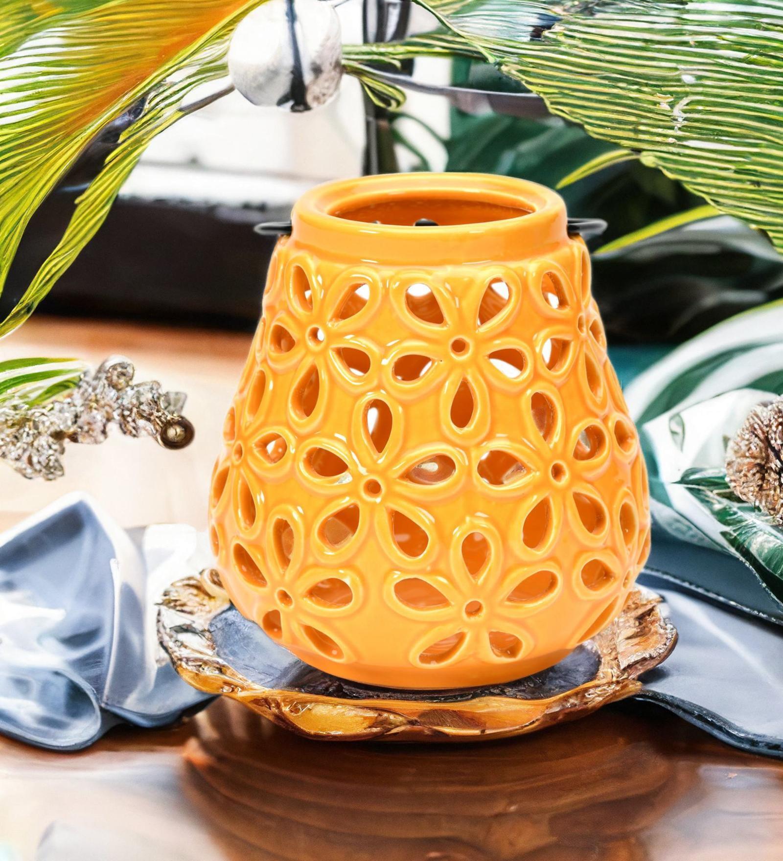 Buy Mirage Mustard Ceramic Candle Holder by @home at 6% OFF by @home ...