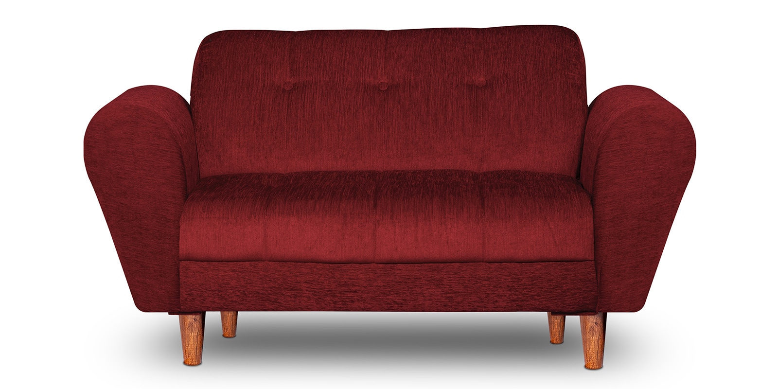 Buy Milan Fabric 2 Seater Sofa in Maroon Colour at 32% OFF by Seventh ...