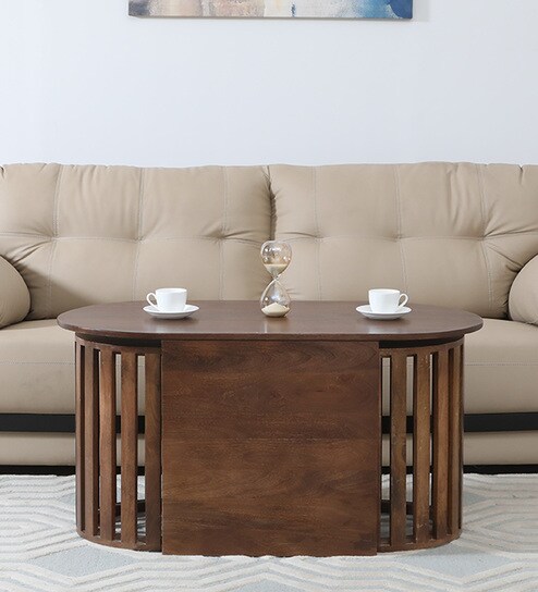 Solid Wood Centre Tables Online @Upto 70% OFF | Pepperfry
