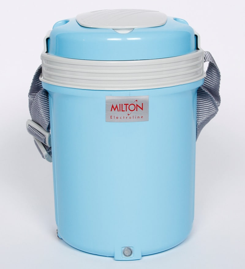 Buy Milton Electron 4 Electric Stainless Steel Blue Lunch Pack with 4 ...