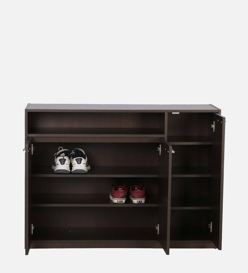 Buy Mimi Shoe Cabinet in Wenge Finish By Mintwud Online - Shoe Cabinets ...