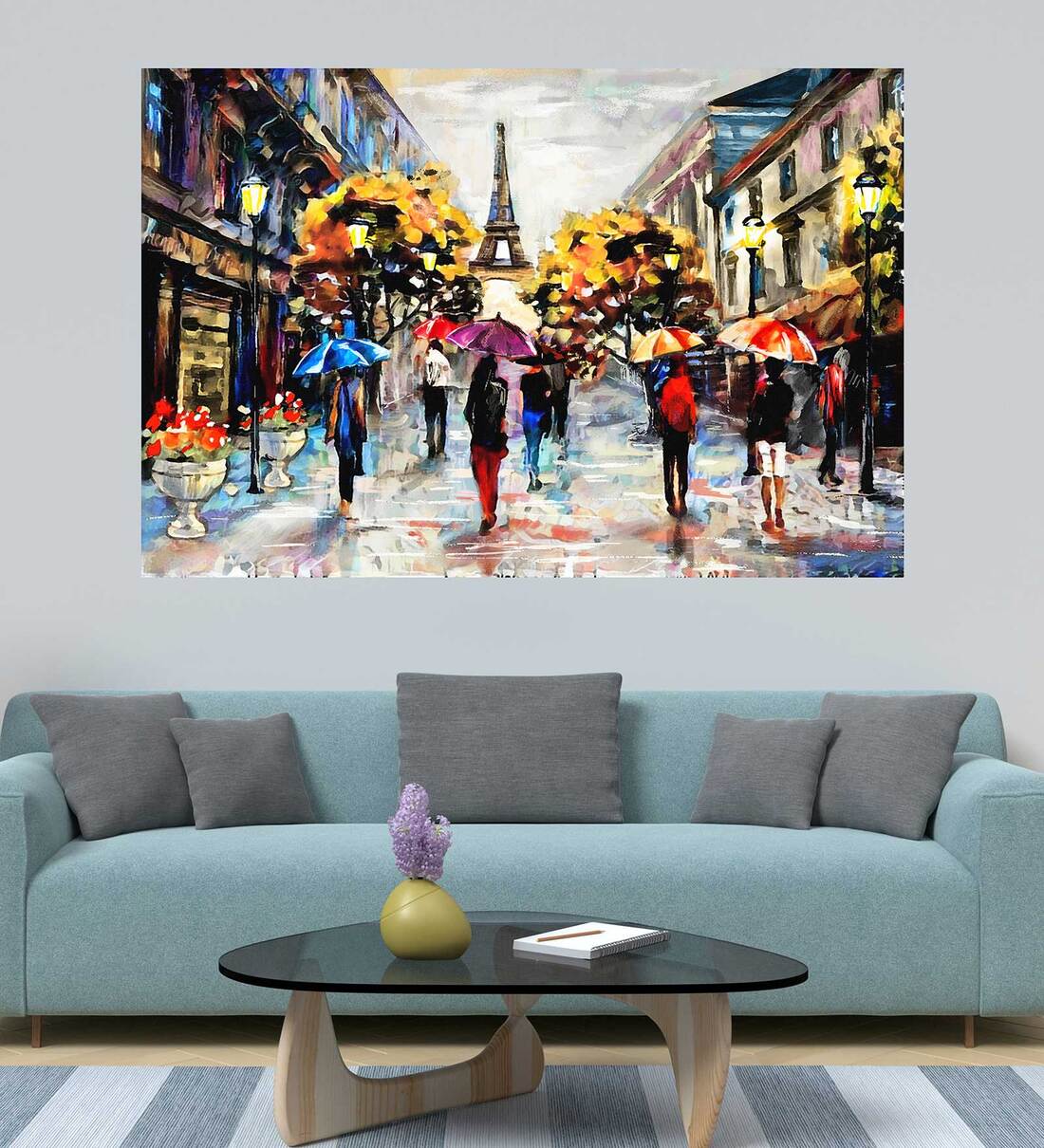 Buy Modern Art Self Adhesive Wall Poster for Home Decor(Vinyl, 24 x 36 ...