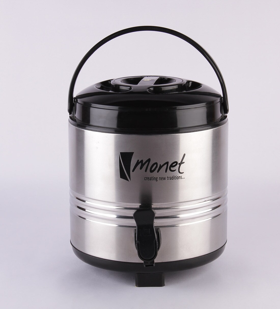 Buy Monet Silver and Black Stainless Steel 6 L Travel Jug at 100% OFF ...