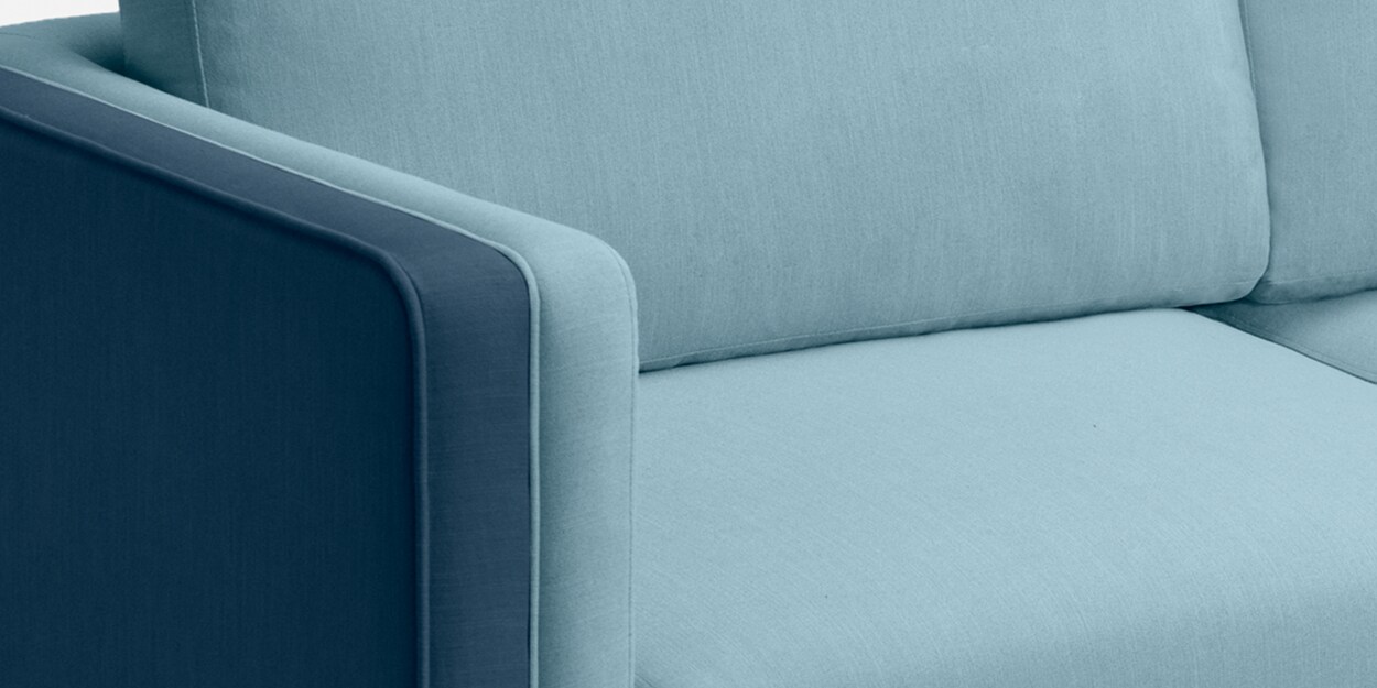Buy Mojo 3+2 Seater Sofa In Funky Blue Colour By Sleepyhead Online ...
