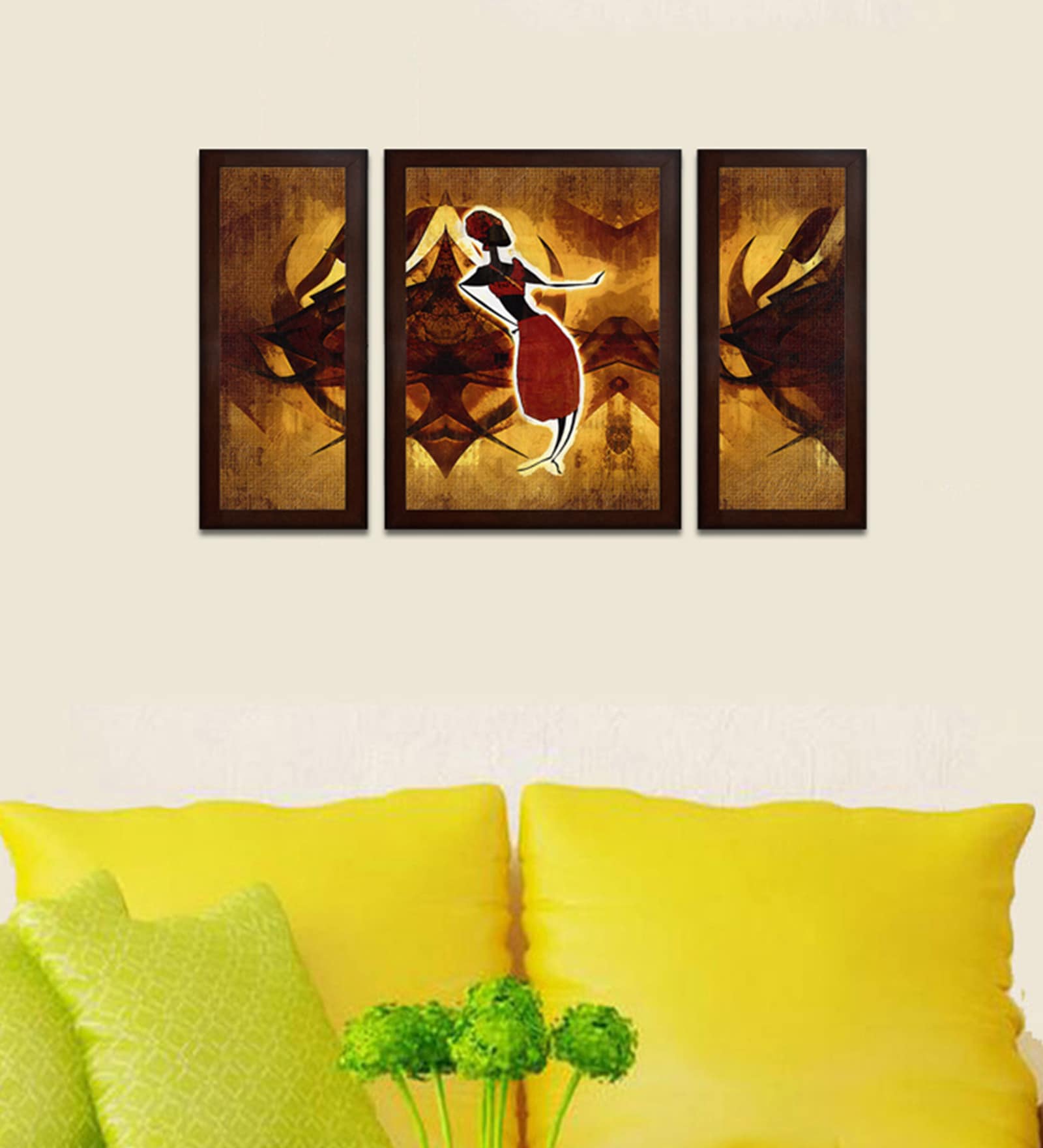 Buy Modern Art MDF Set of 3 Art Panels Panels at 23% OFF by Wens ...