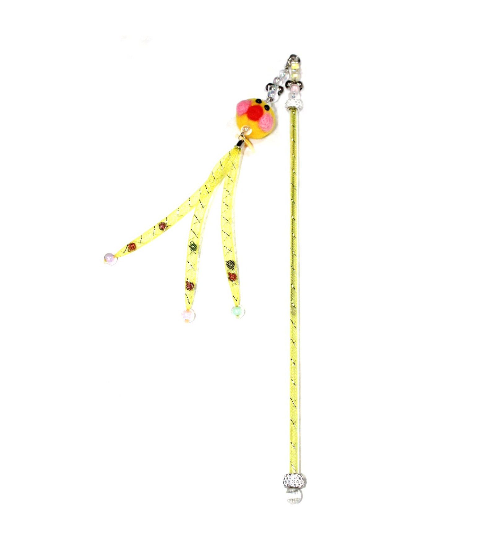 Buy Isa Yellow Nylon Hanging Cat Toy at 7% OFF by Emily Pets | Pepperfry
