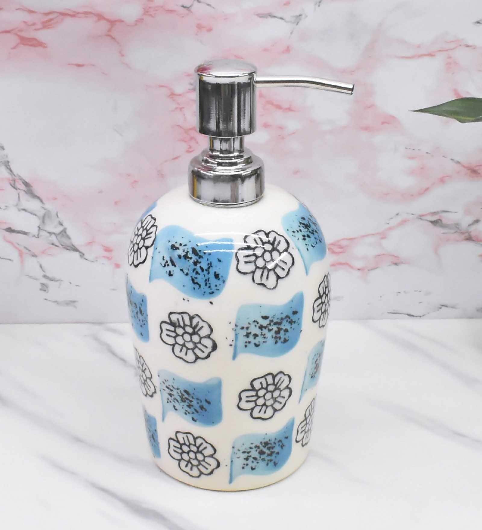 Buy Modern Multicolour Ceramic Soap Dispenser at 100% OFF by Kookee ...
