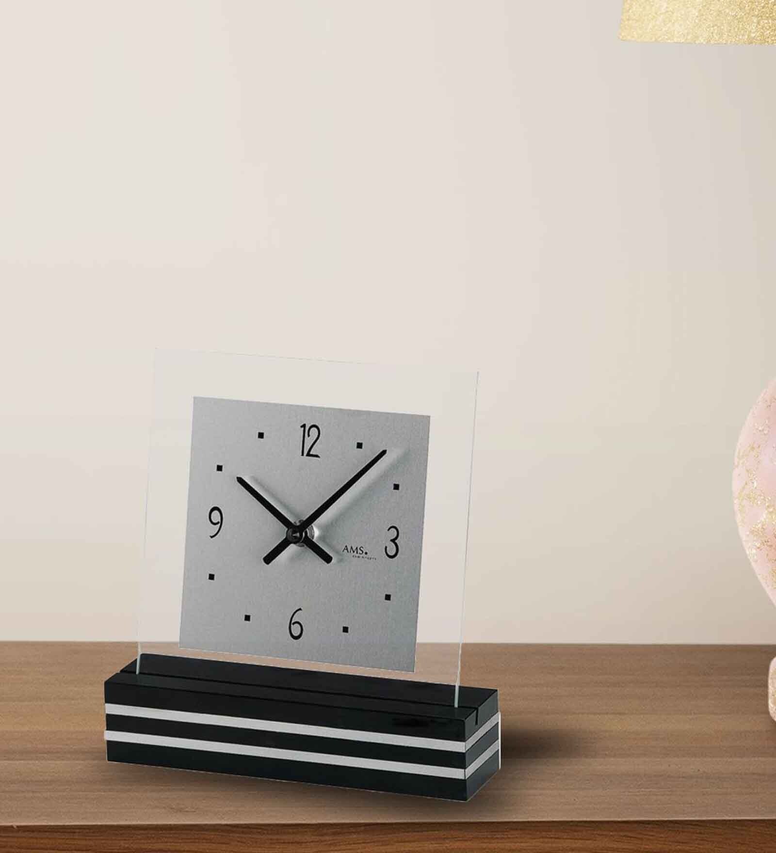 Buy The Deer On Feet Gold Brass Table Clock at 24% OFF by AMS Clocks ...