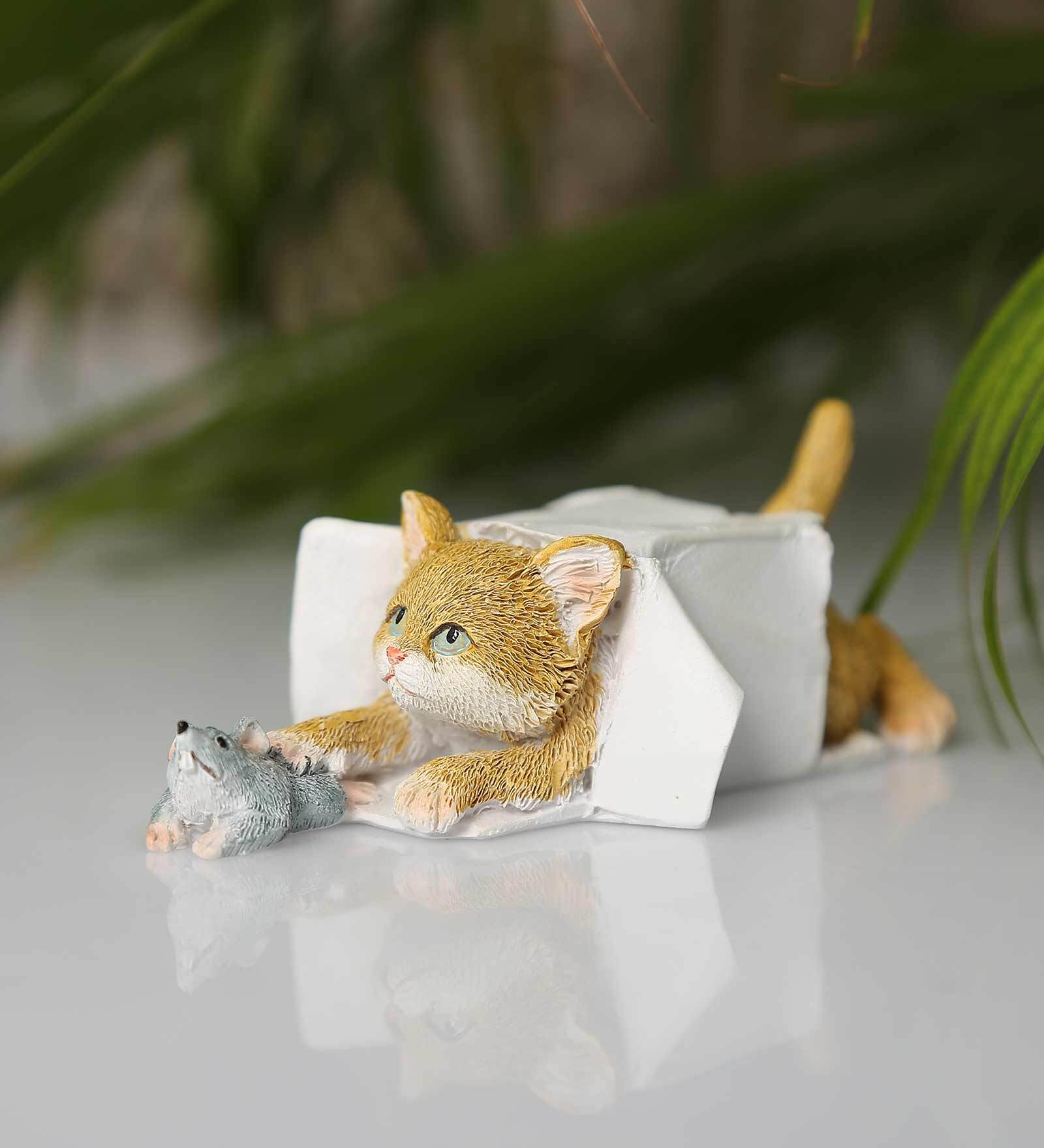 Buy Moggy Cat Resin Table Accent Piece by Home4U at 20% OFF by Home4U ...