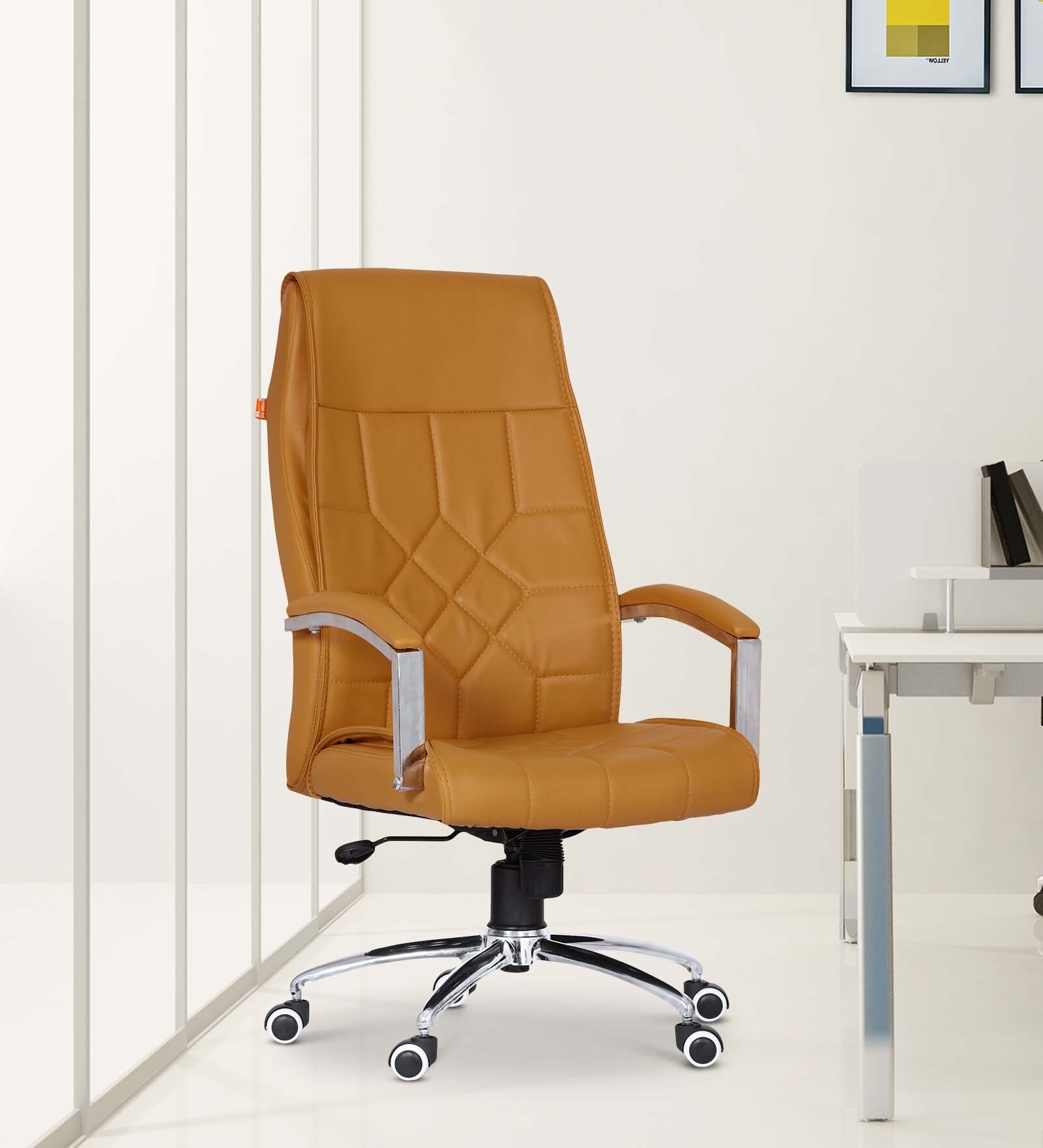 Buy Montana High Back Executive Chair in Camel Colour at 21% OFF by Da ...