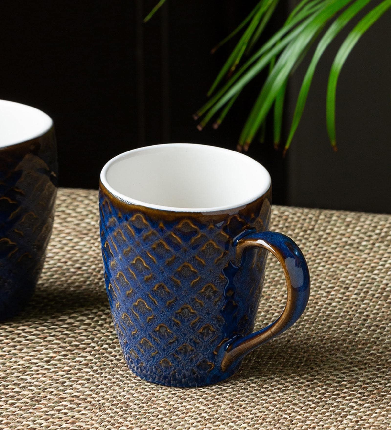 Buy Moroccan Midnight 300ml Blue & Gold Coffee Mug at 45% OFF by ...