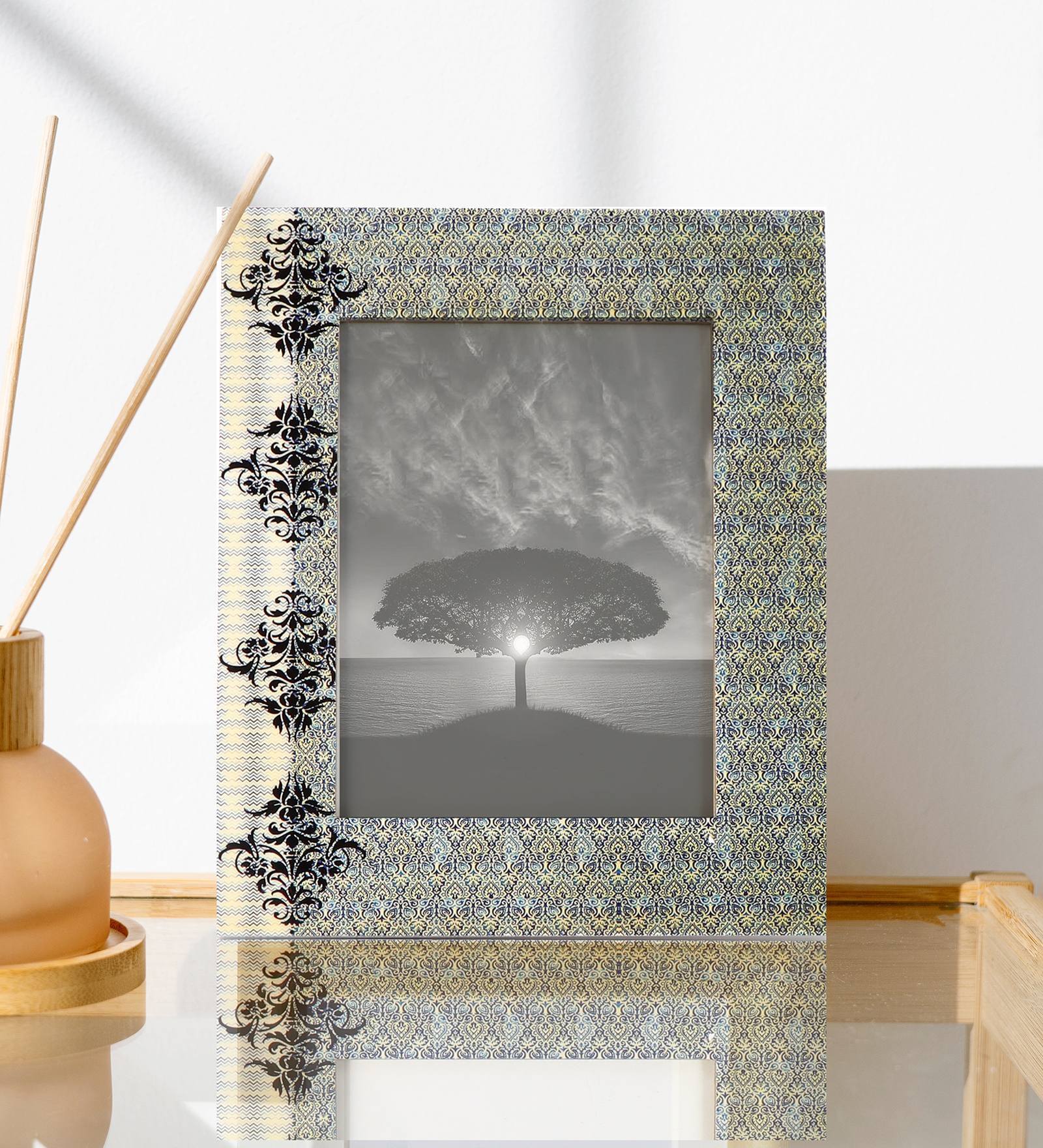 Buy Motif Design Blue Engineered Wood Photo Frames at 47% OFF by The ...
