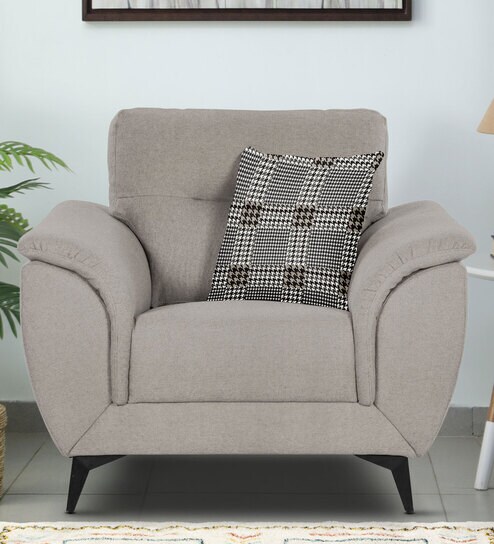 Buy Grey Modern 1 Seater Sofas Online at Best Price in India | Up to 70 ...