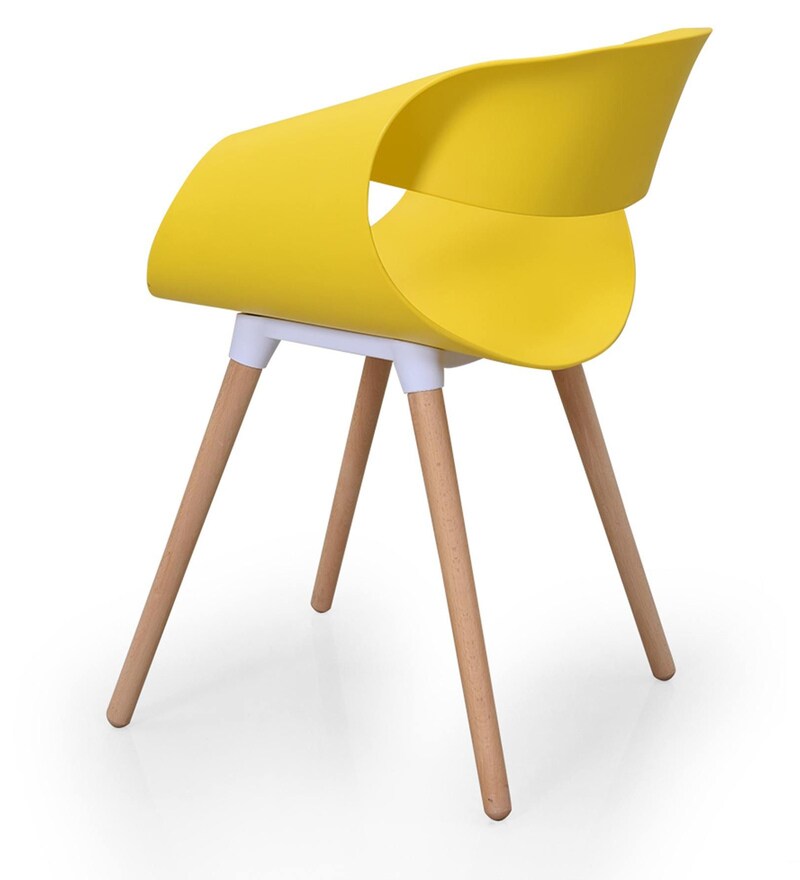 Buy Modern Iconic Chair in Yellow Colour By Finch Fox Online - DSW ...