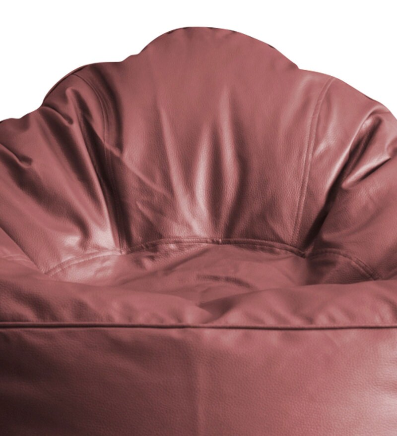 Buy Mooda Rocker XXXL Bean Bag with Beans in Maroon Colour by Style ...
