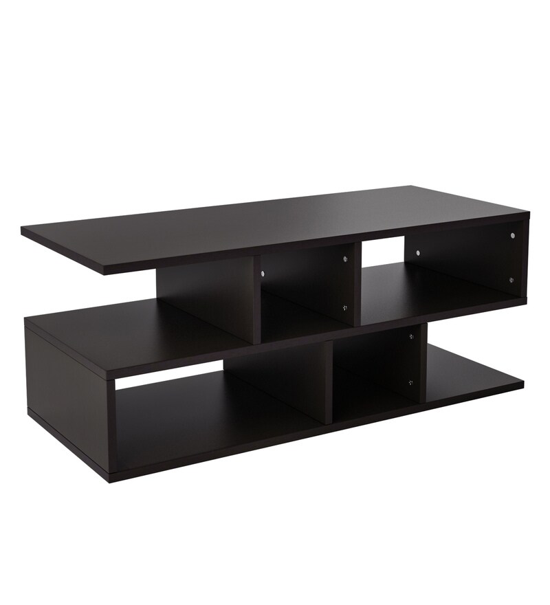 Buy Cornish TV Shelve in Matte Black Colour By Klaxon Online - TV ...