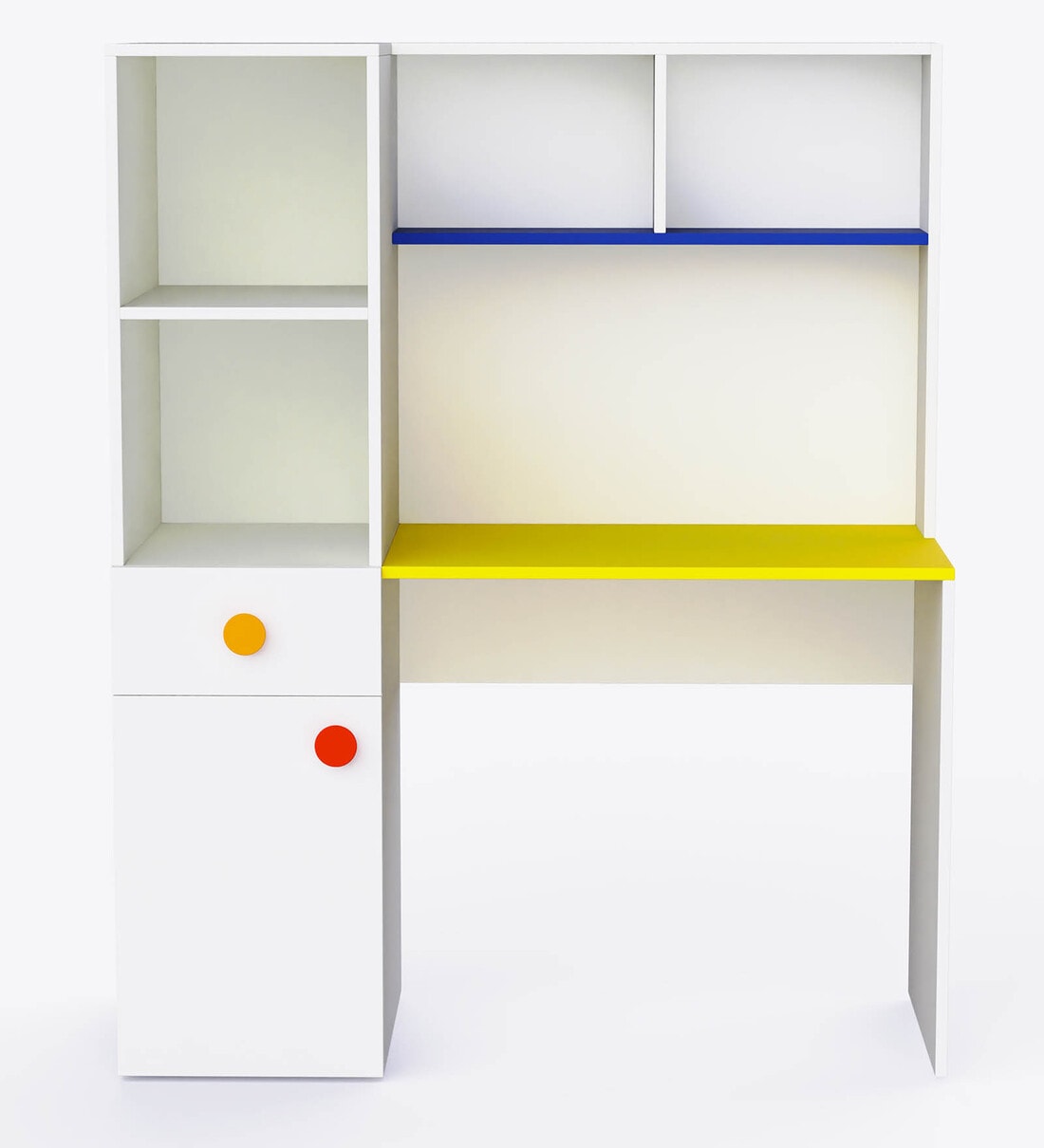 Buy Mr Scholar Kids Study Table in White Colour by Ditto by Boingg ...