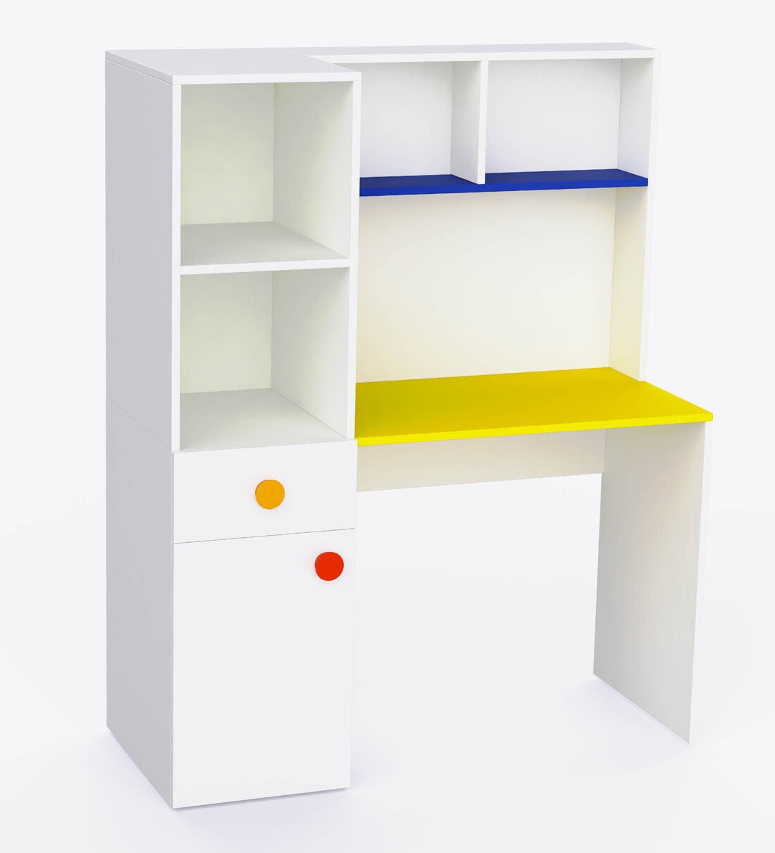 Buy Mr Scholar Kids Study Table in White Colour by Ditto by Boingg ...