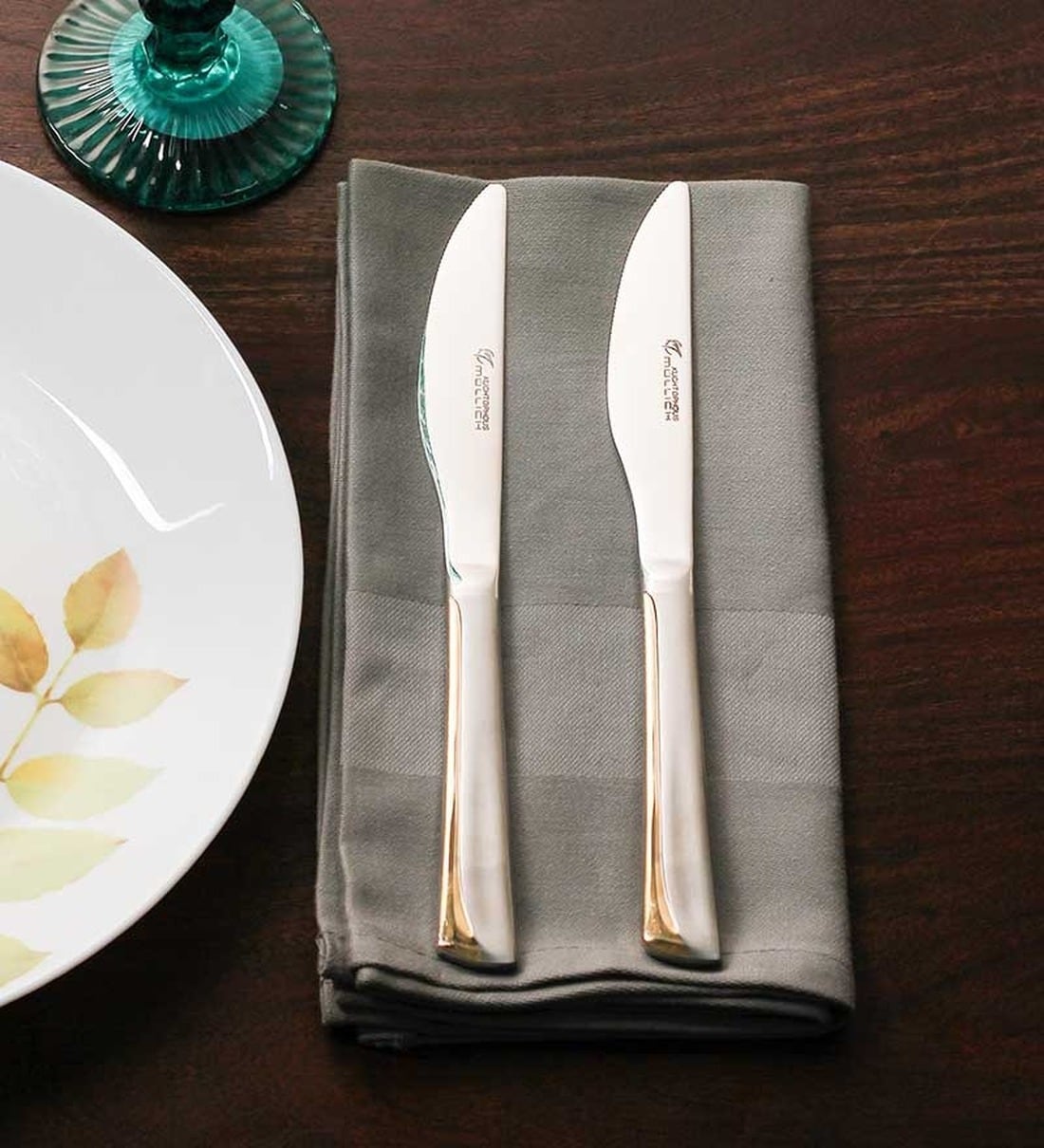 Buy Stainless Steel Kayla Dinner Knives Set of 6 by Mullich Online ...