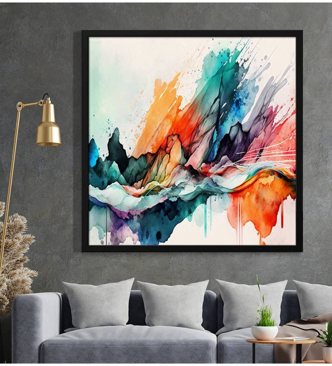 Buy Multi Color Art Canvas Art Print at 19% OFF by 999Store | Pepperfry