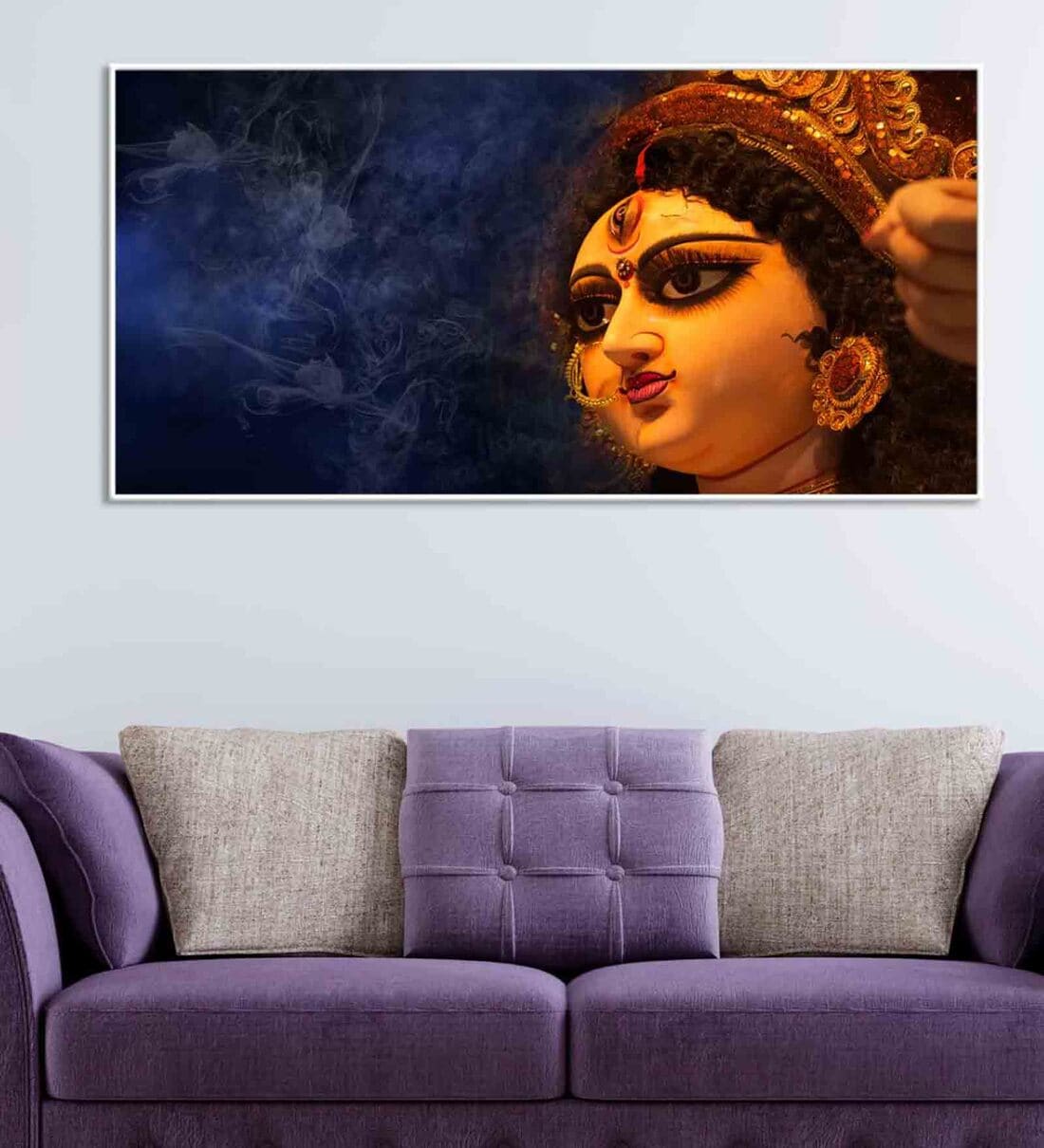 Buy Ancient Gear Multicolor Canvas Framed Spiritual Art Print at 40% ...
