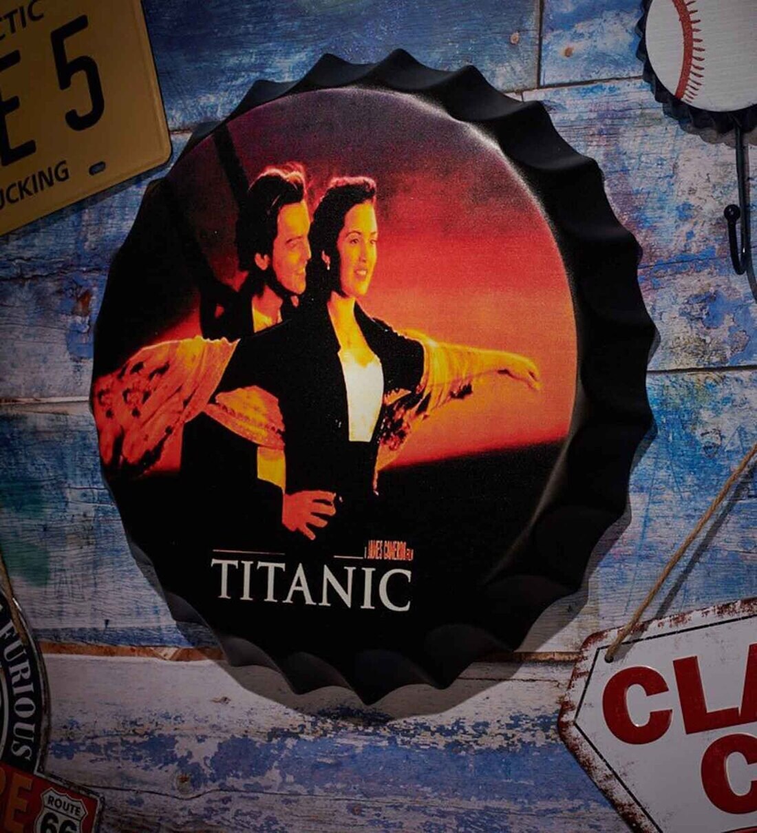 Buy Multicolor Metal Titanic Wall D cor at 42% OFF by Easywagon | Pepperfry