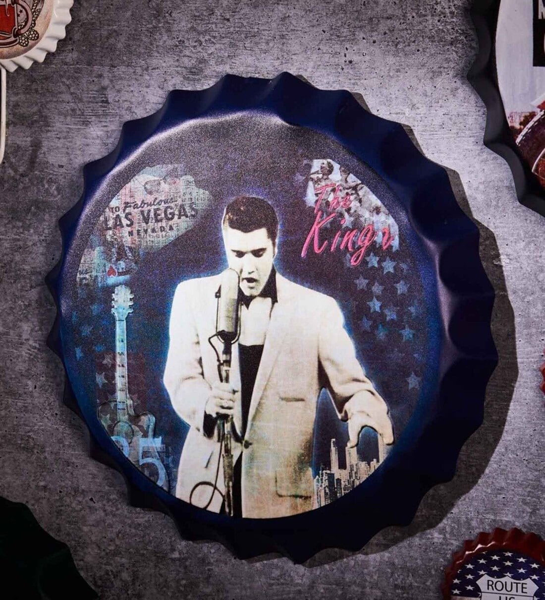 Buy Black Metal The Kings Singer Wall Decor at 42% OFF by Easywagon ...