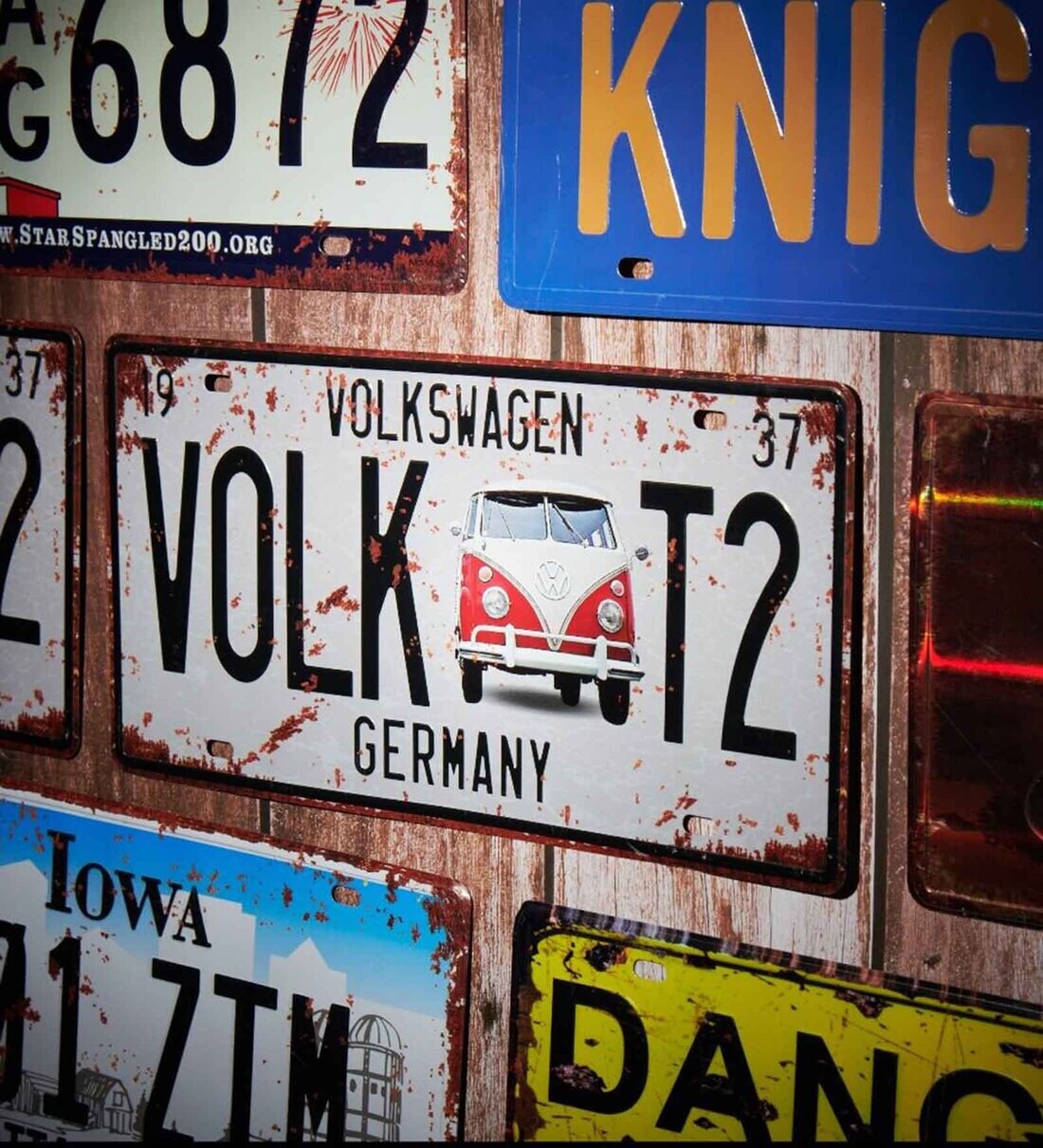Buy Multicolor Metal Volkswagen Volk T2 Wall sticker at 12% OFF by ...