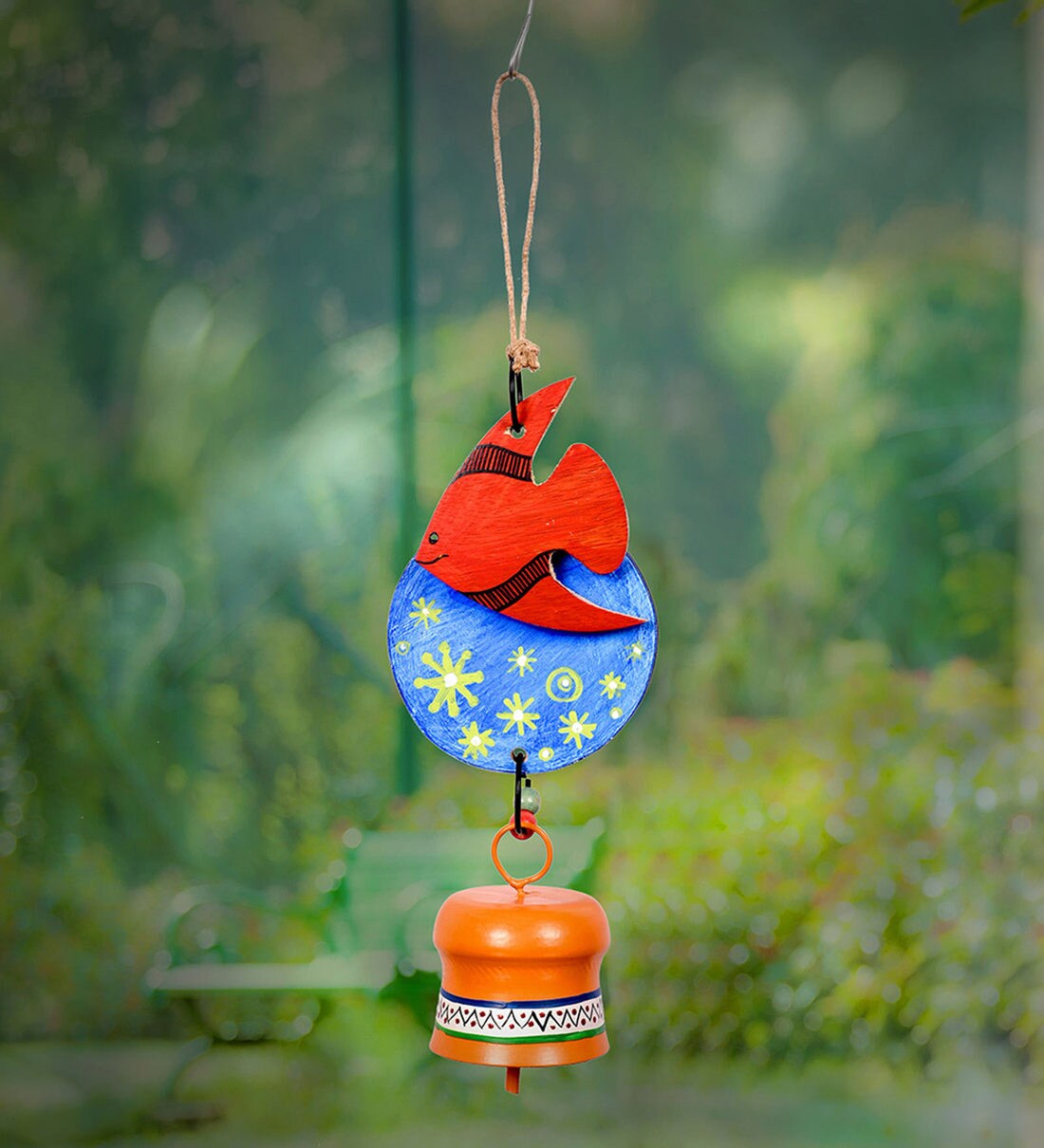 Buy Multicolor Metal Wind Chimes by Aakriti Art Creations at 11% OFF by ...