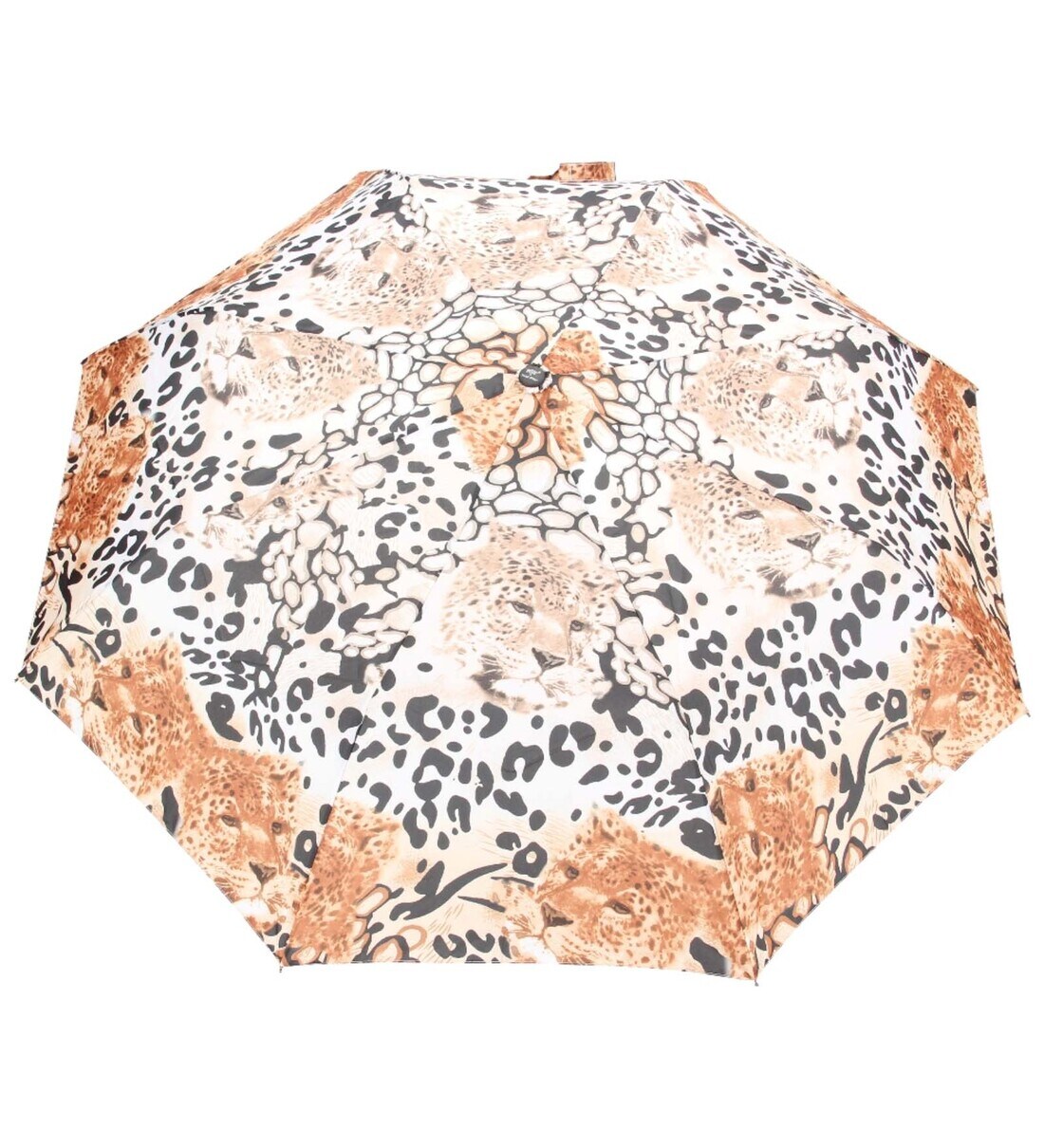 Buy Multicolor Nylon Leopard Digital Printed fold fancy Automatic ...