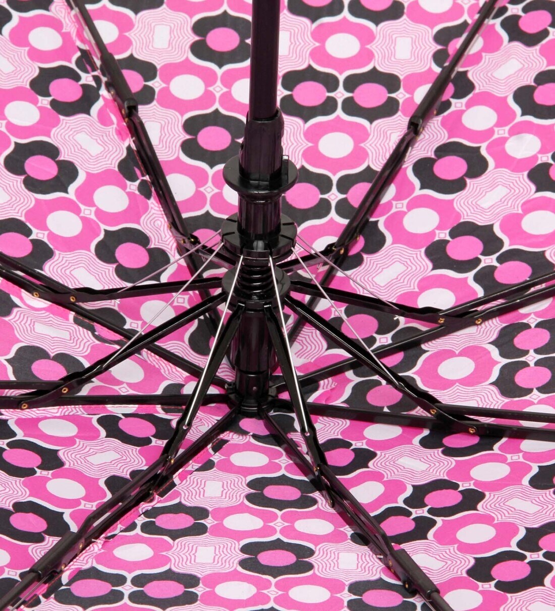 Buy Multicolor Nylon Symmteric Print fold Umbrella Online - Umbrellas ...