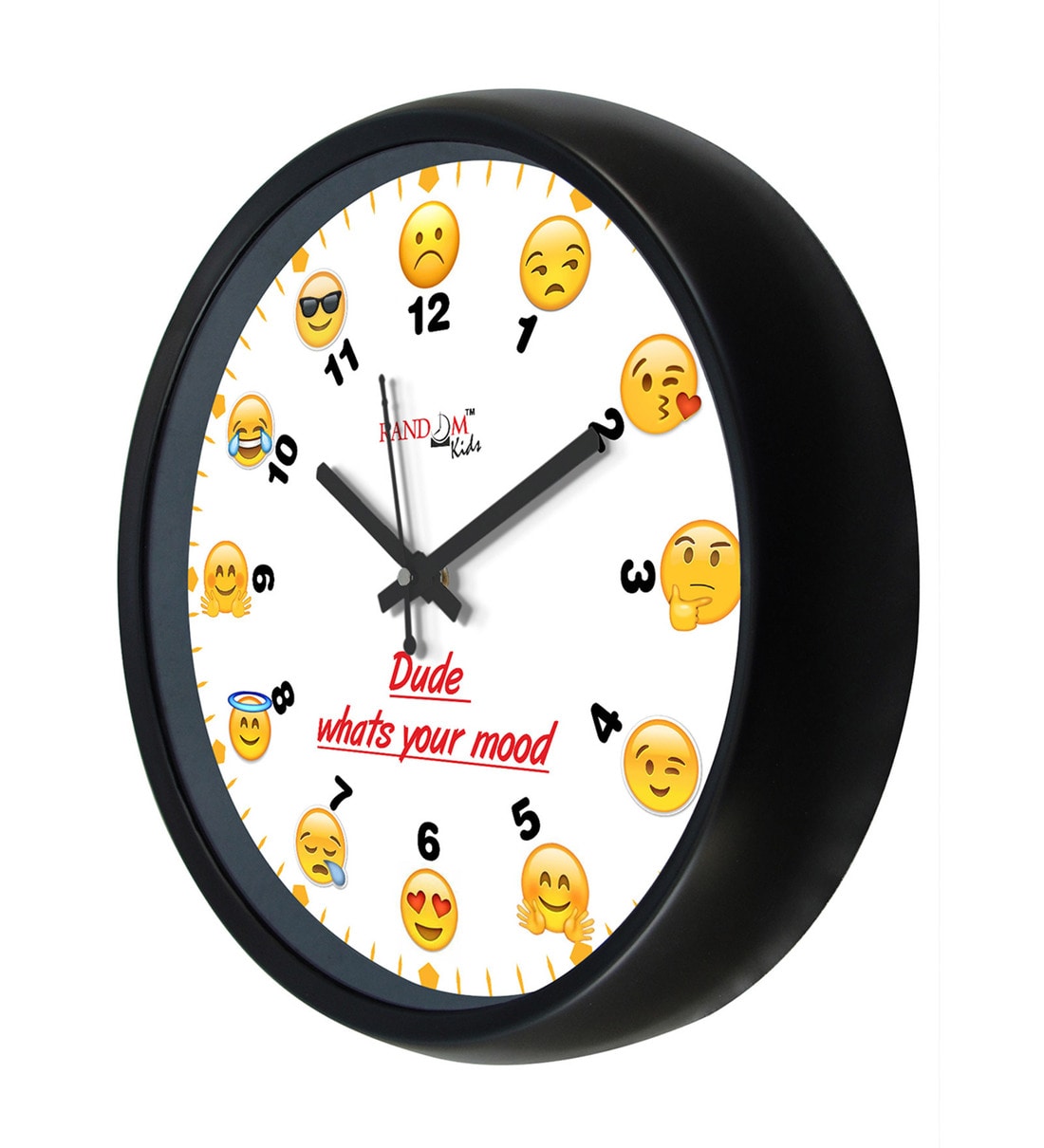 Buy Multicolor Plastic Happy Dude Kids Clock by Random Online - Kids ...