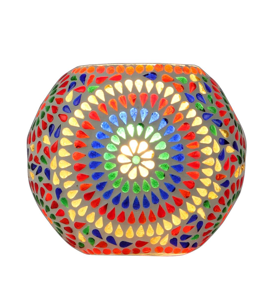 Buy Multicolor Shade Table Lamp With Base Online - Novelty Lamps ...