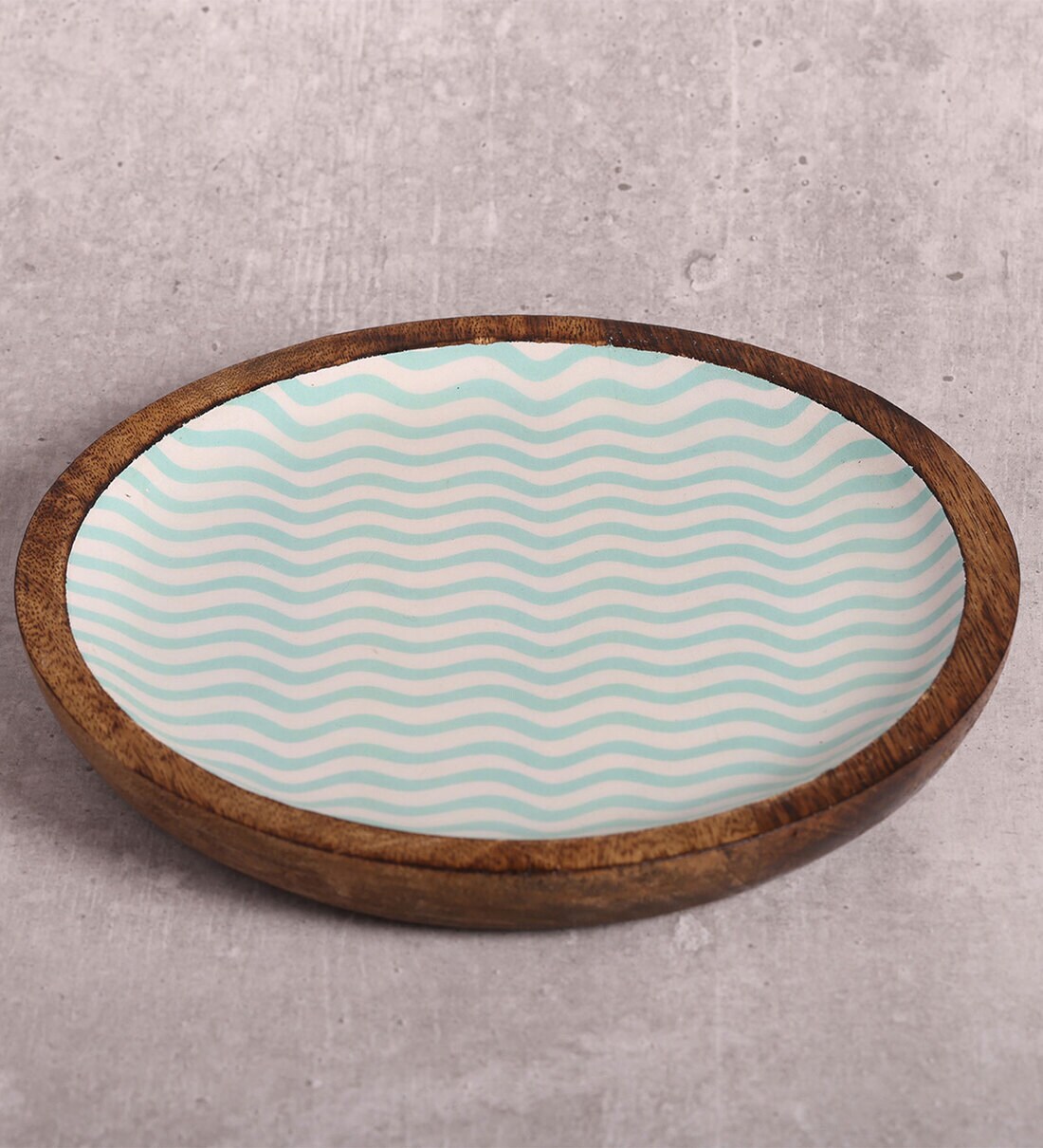 Buy Waves 8.5 Inch Multicolour MDF Dinner Plate at 16% OFF by Peacoy ...