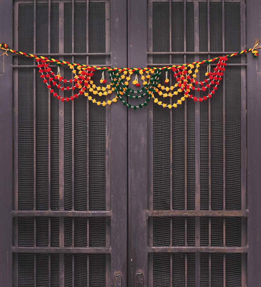 Buy Multicolour Cotton Toran by CraftVatika at 13% OFF by CraftVatika ...